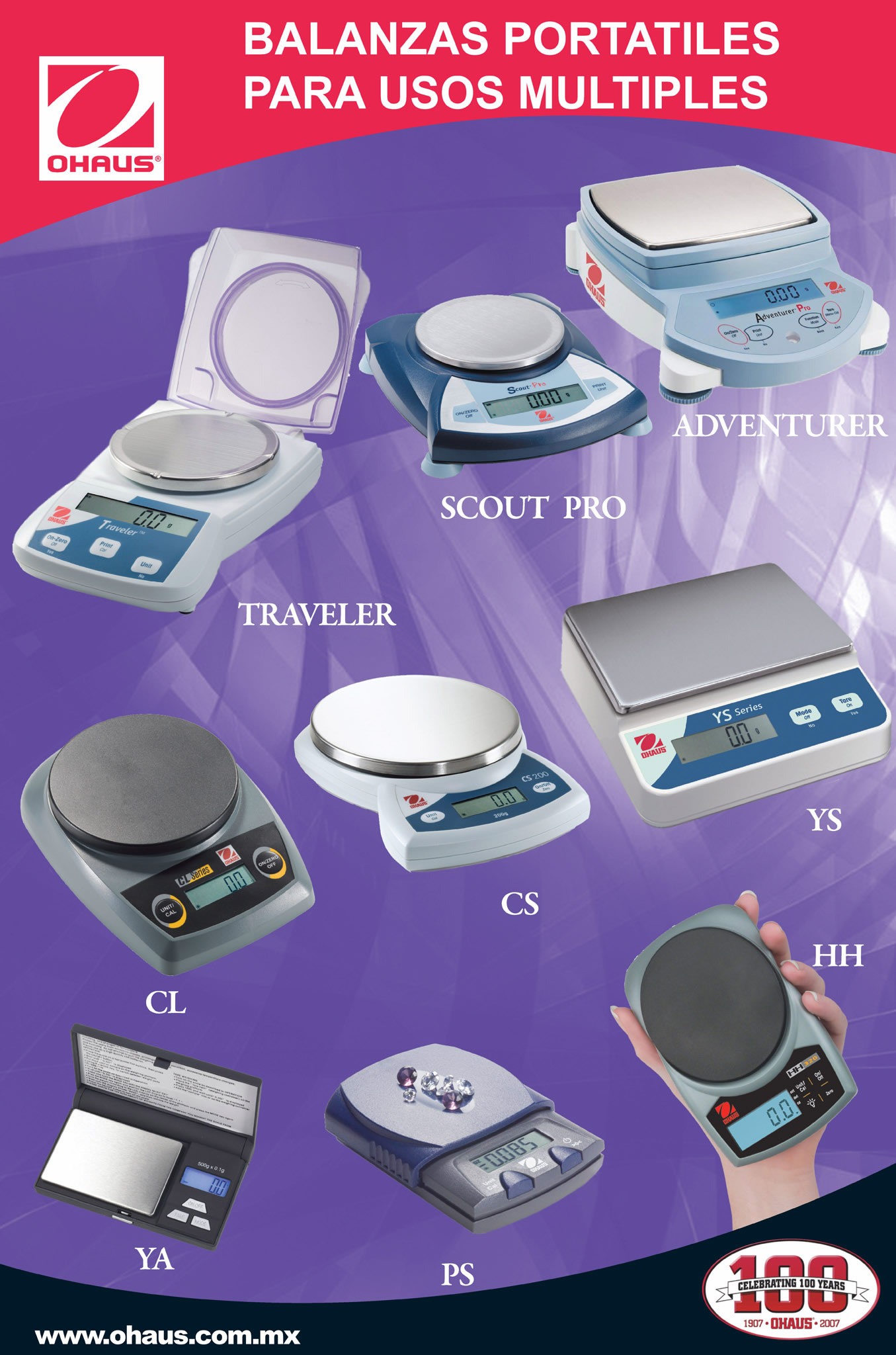 Balanzas Portátiles - Balanzas OHAUS